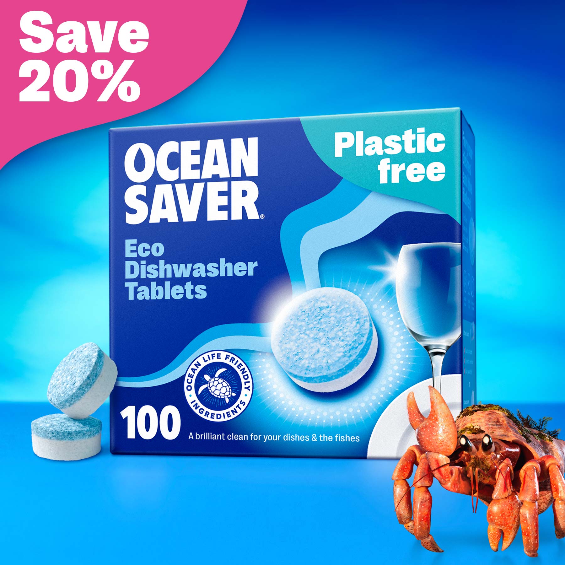 Eco Dishwasher Tablets | OceanSaver
