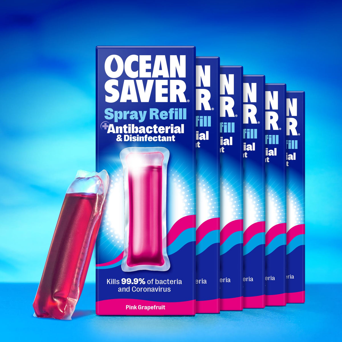 Antibacterial & Disinfectant Cleaning Spray Refills – OceanSaver